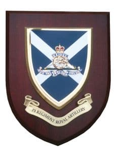 19 Regiment Royal Artillery Military Wall Plaque