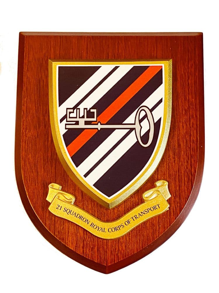 21 Sqn RCT Royal Corps of Transport Wall Plaque