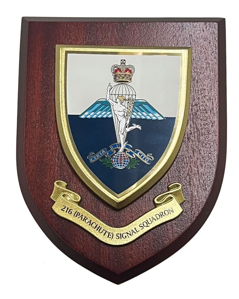 216 Parachute Signal Squadron Wall Plaque V2