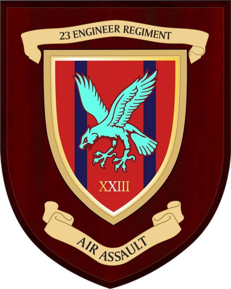 23 Engineer Regiment Air Assault Military Wall Plaque