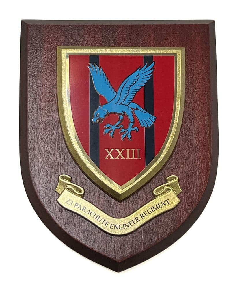 23 Parachute Engineers Regiment Wall Plaque Shield