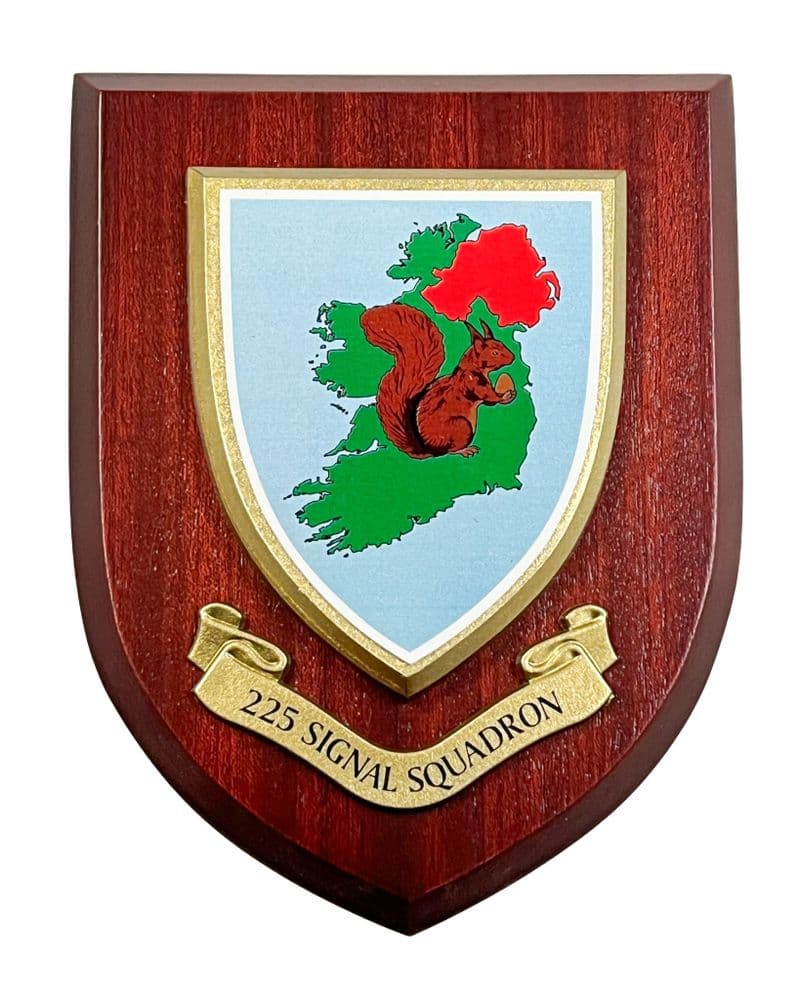 255 Signal Squadron Military Wall Plaque