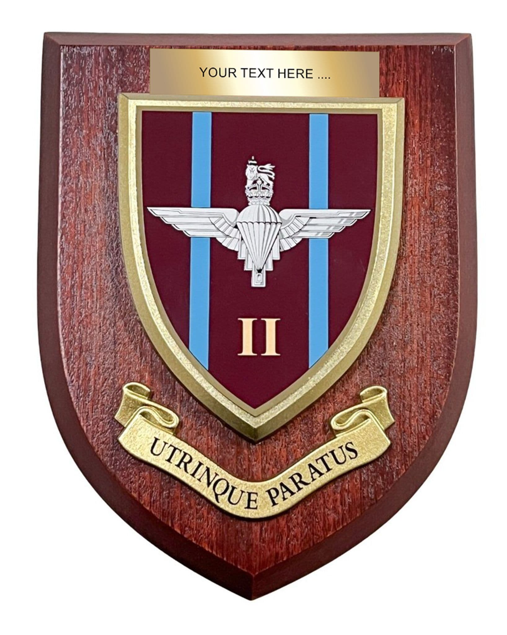 2nd Parachute Regiment Military Wall Plaque Shield