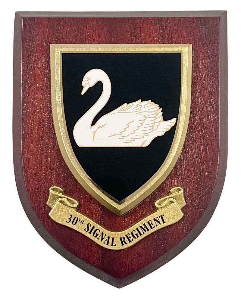 30th Signal Regiment Military Wall Plaque
