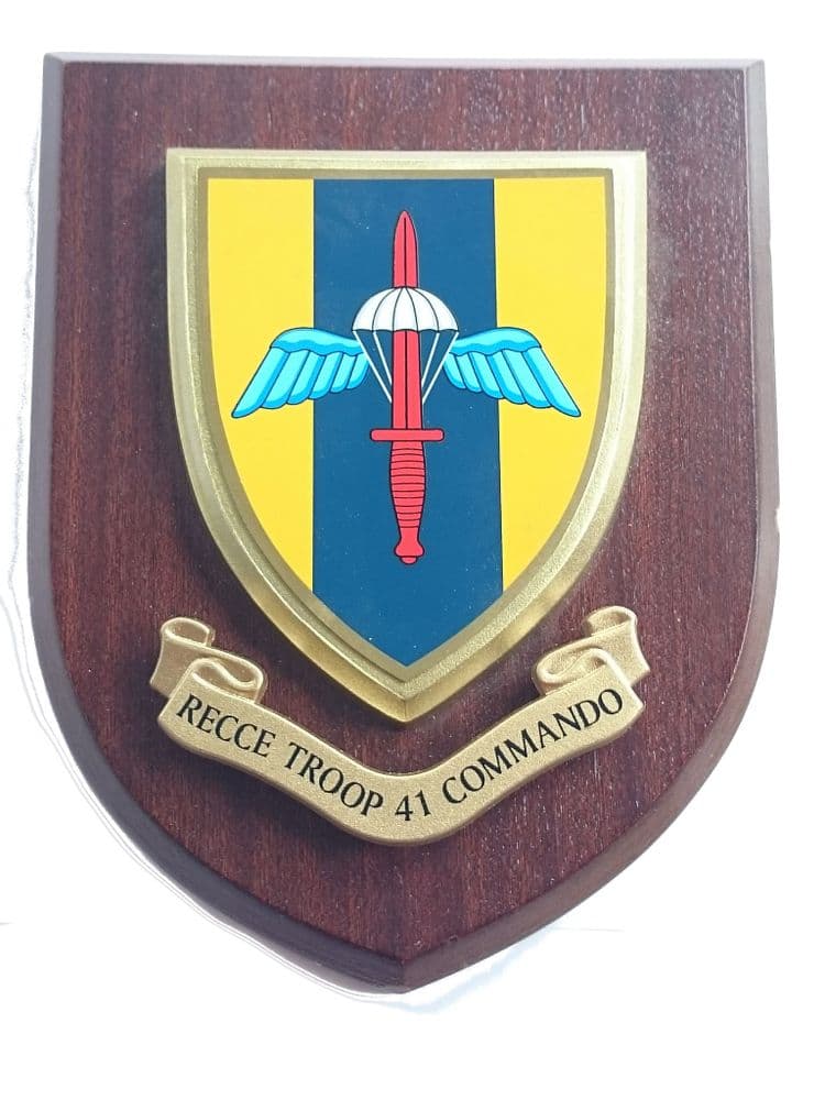 41 Commando Recce Troop Royal Marines Military Wall Plaque