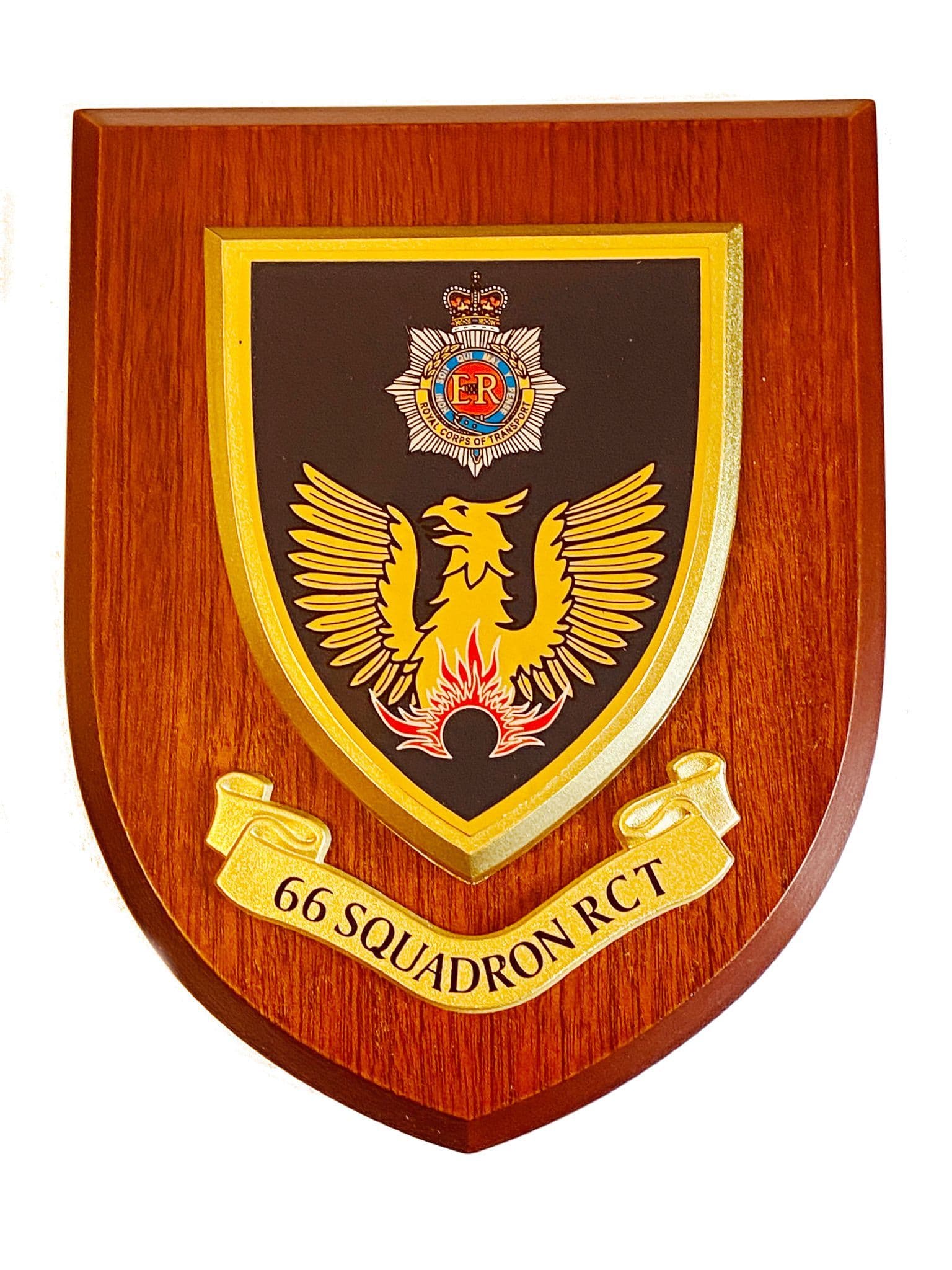 66 Sqn RCT Royal Corps of Transport Wall Plaque