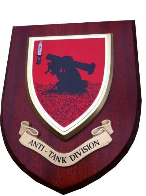 Anti Tank Regimental Military Wall Plaque Shield