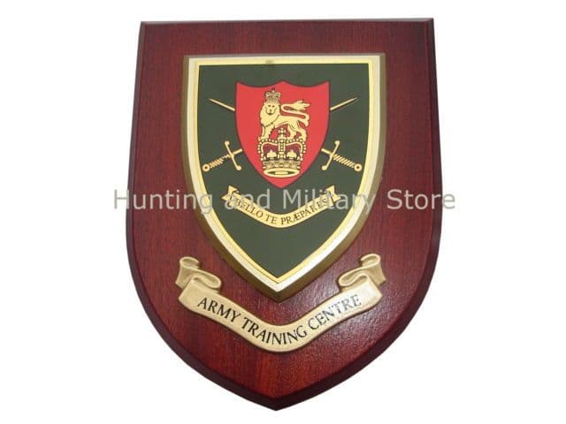Army Training Centre ATC Regiment Military Wall Plaque