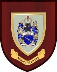 Aston University Wall Plaque Shield