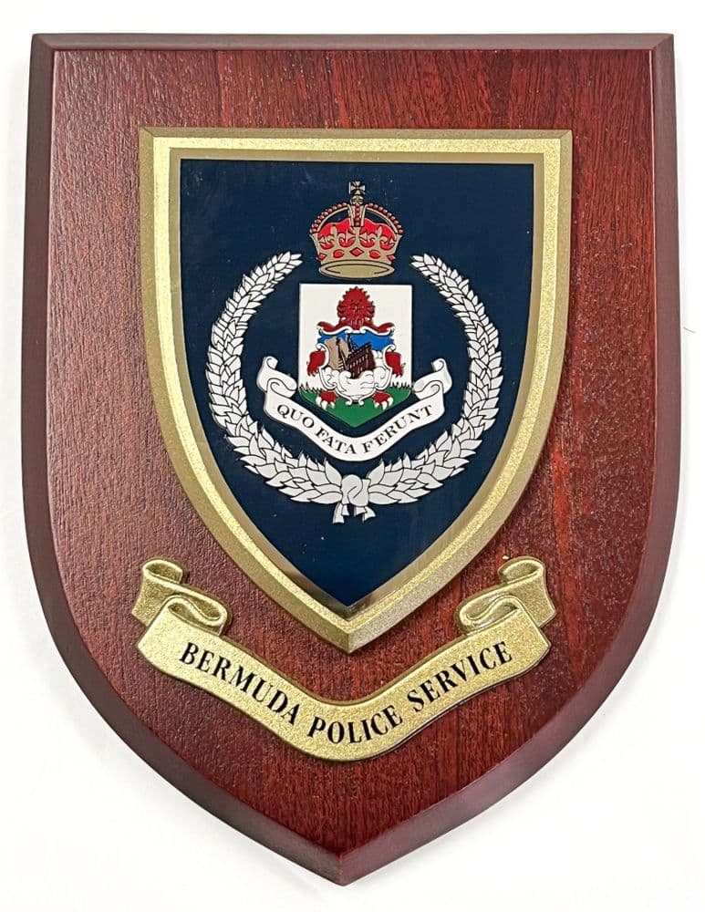 Bermuda Police Service K/C Wall Plaque