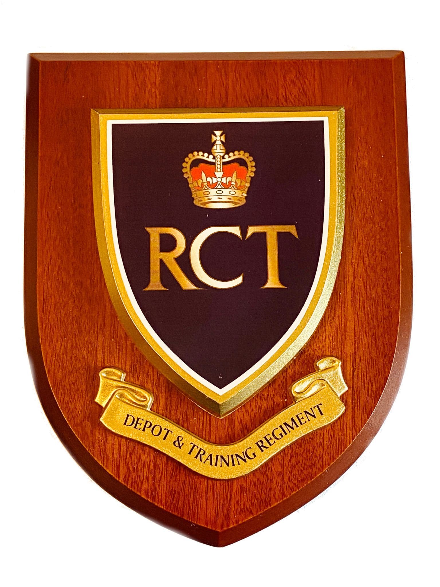 Depot and Training Regiment RCT Royal Corps of Transport Wall Plaque