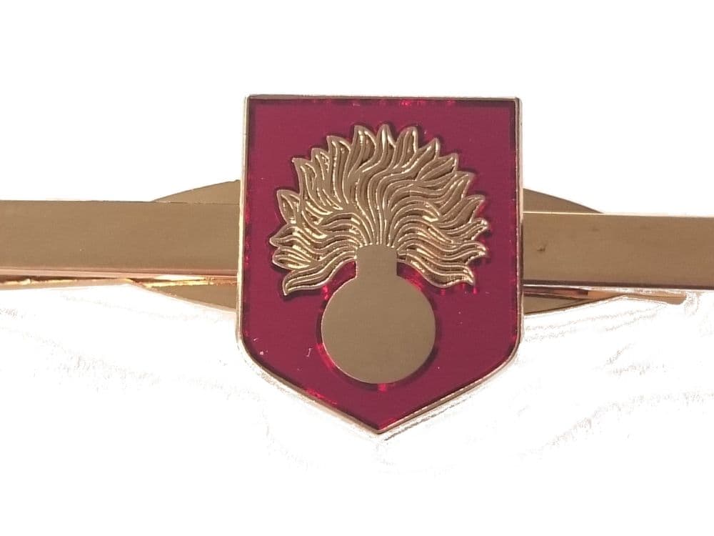 Grenadier Guards Regimental Military Tie Clip Slide Bar Shield