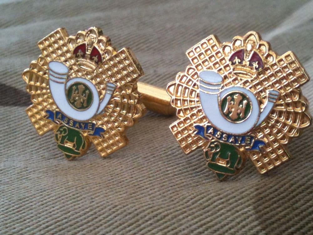 Highland Light Infantry Regimental Military Cufflinks