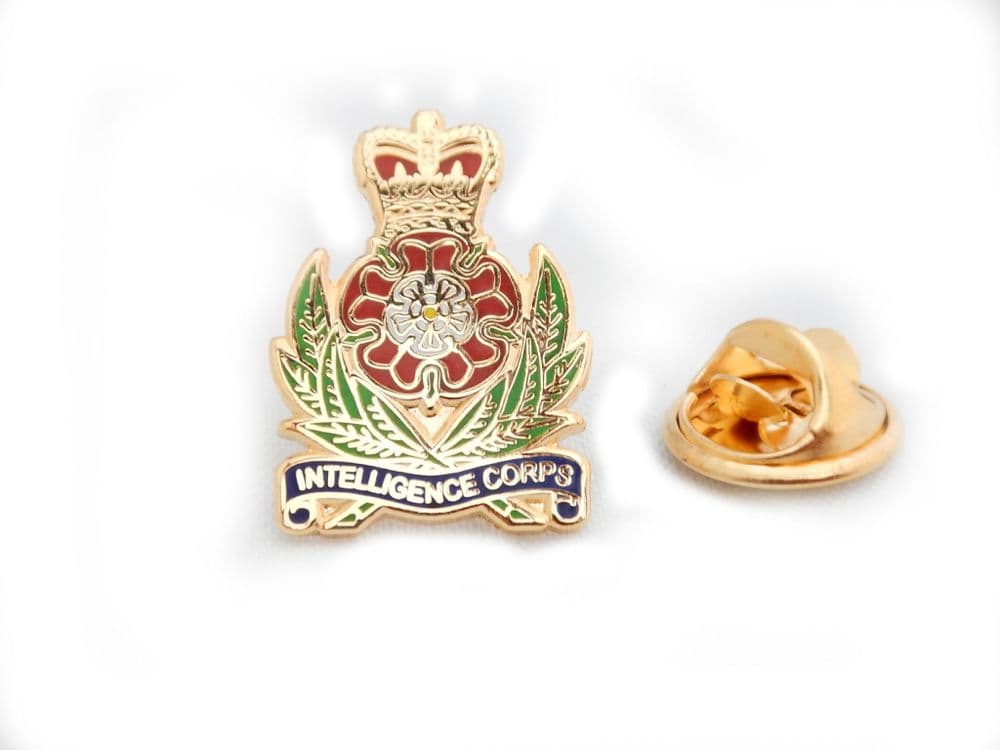 Intelligence Corps Military Lapel Badge