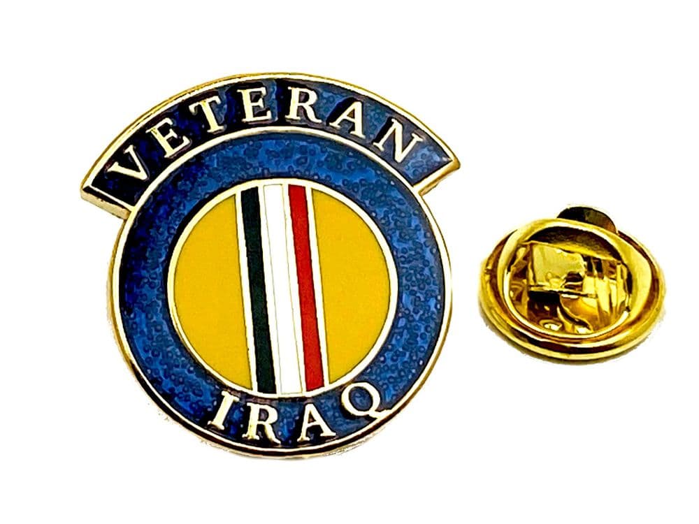 Iraq Veteran British Armed Forces Veteran War Military Lapel Badge V3