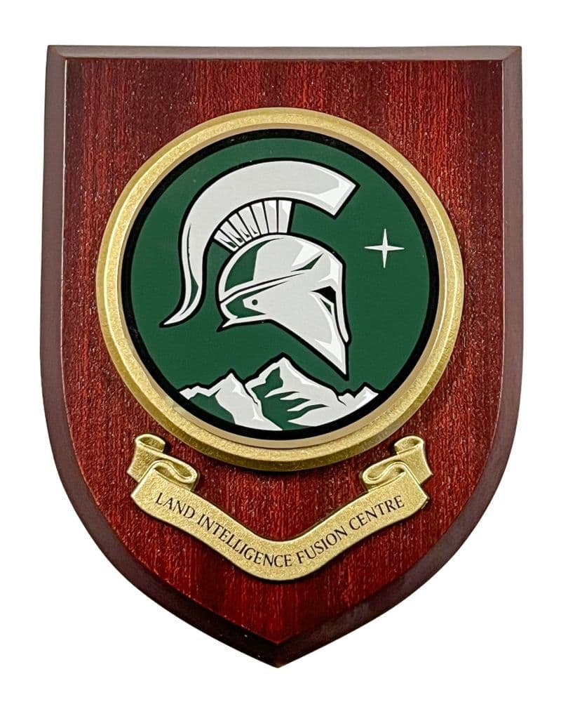 Land Intelligence Fusion Centre Military Wall Plaque