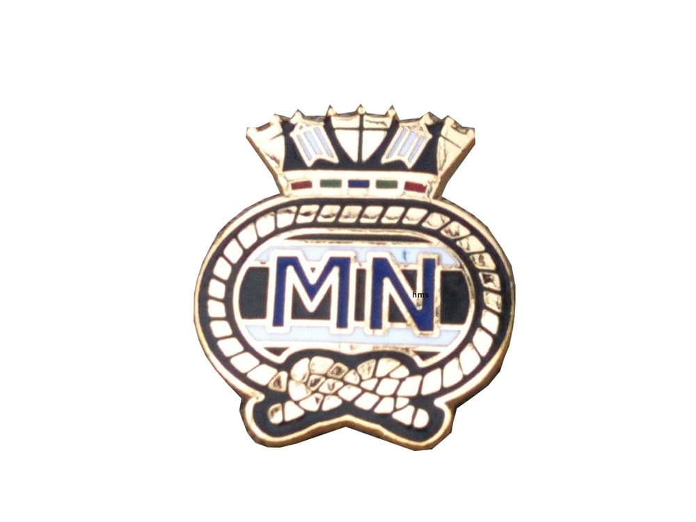 Merchant Navy Military Lapel Badge
