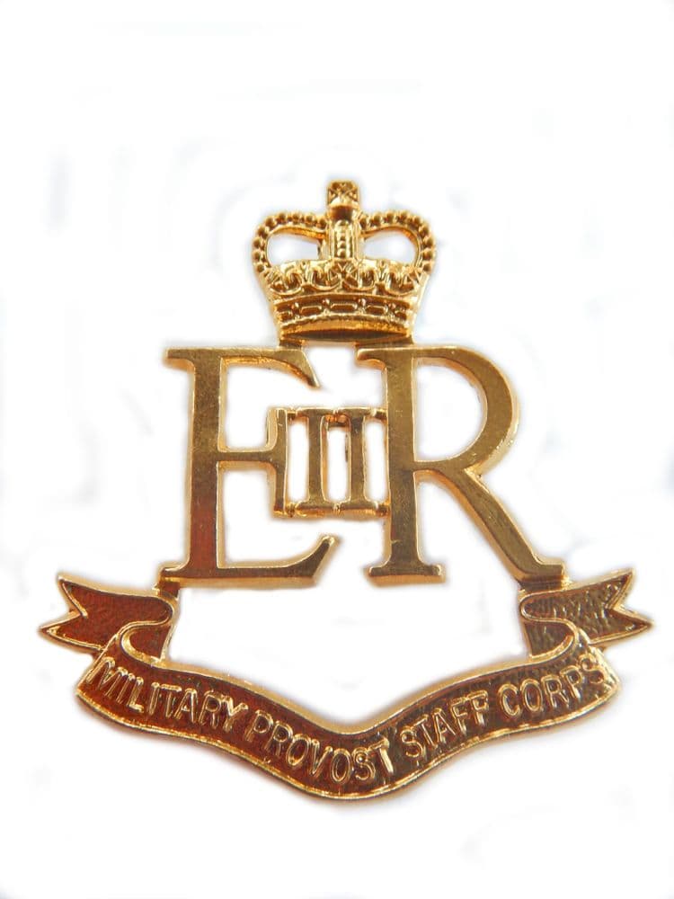 Military Provost Staff Corps Cap Badge