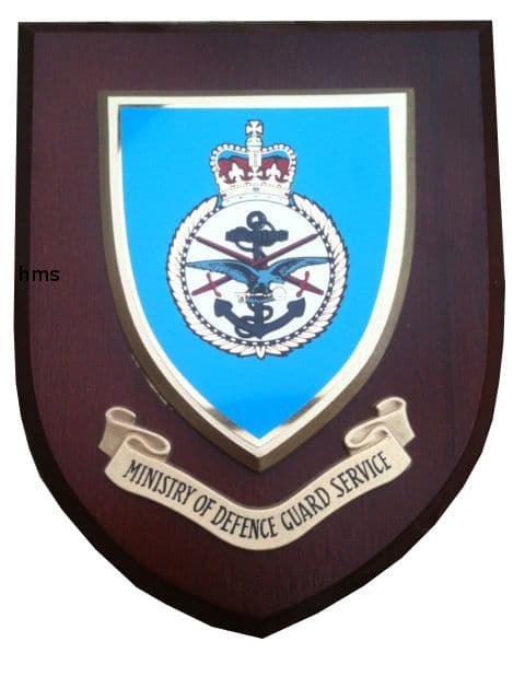 MOD Ministry of Defence Guards Service Regimental Military Wall Plaque