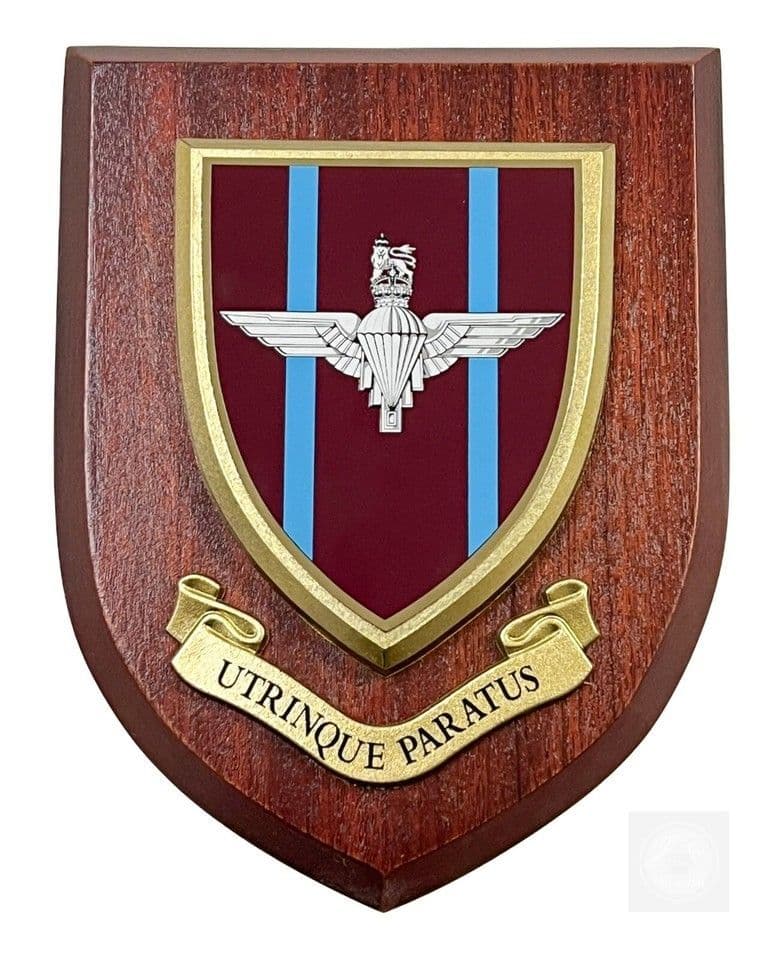 Parachute Regiment Military Wall Plaque Shield