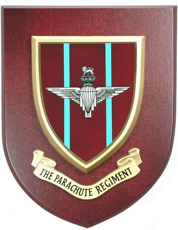 Parachute Regiment Military Wall Plaque Shield