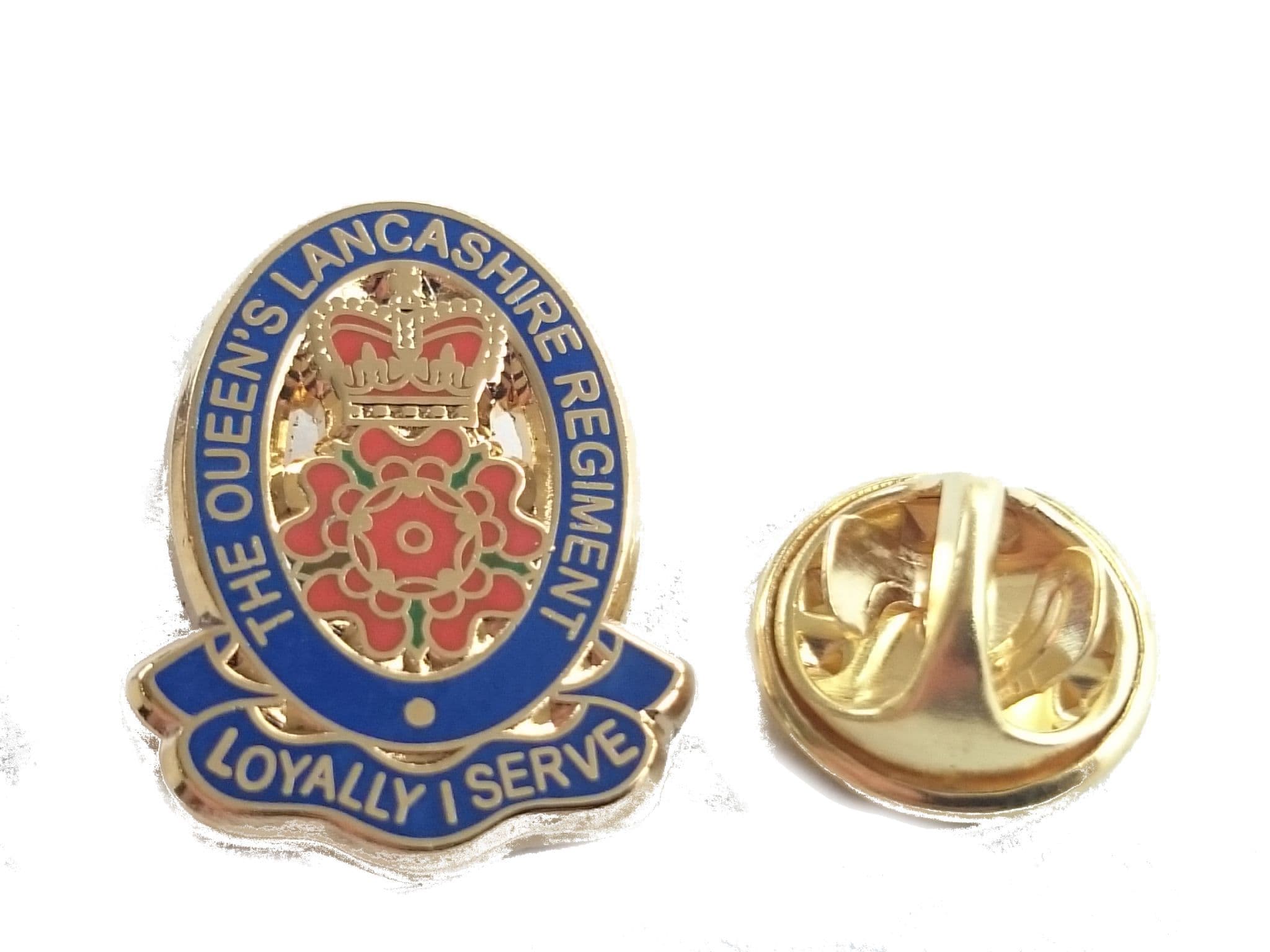 QLR Queens Lancashire Regiment Military Lapel Badge
