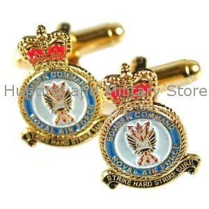 RAF Bomber Command Royal Air Force Regimental Military Cufflinks