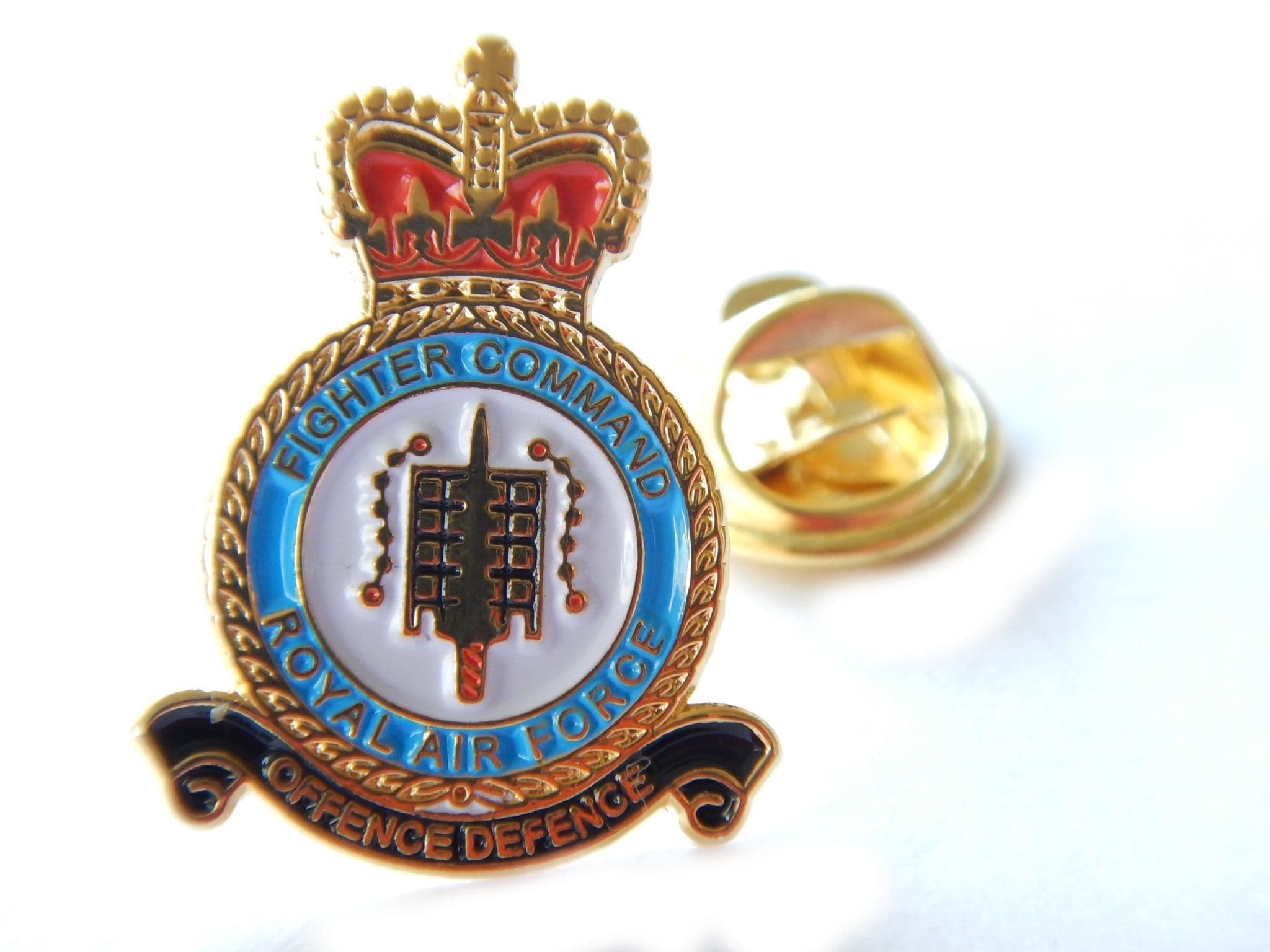 RAF Fighter Command Lapel Badge Royal Air Force