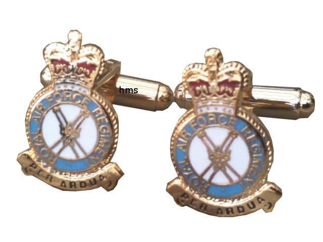 RAF Regiment Royal Air Force Military Cufflinks