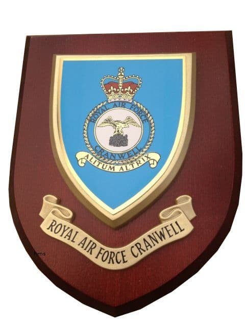 RAF Royal Air Force Cranwell Regimental Wall Plaque