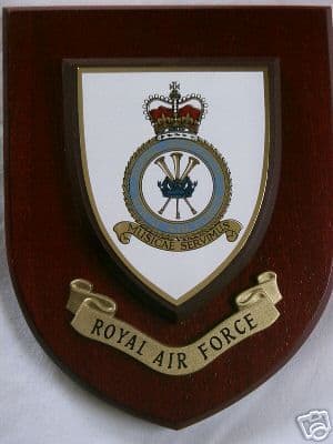 RAF Royal Air Force Music Services Regimental Military Wall Plaque Shield