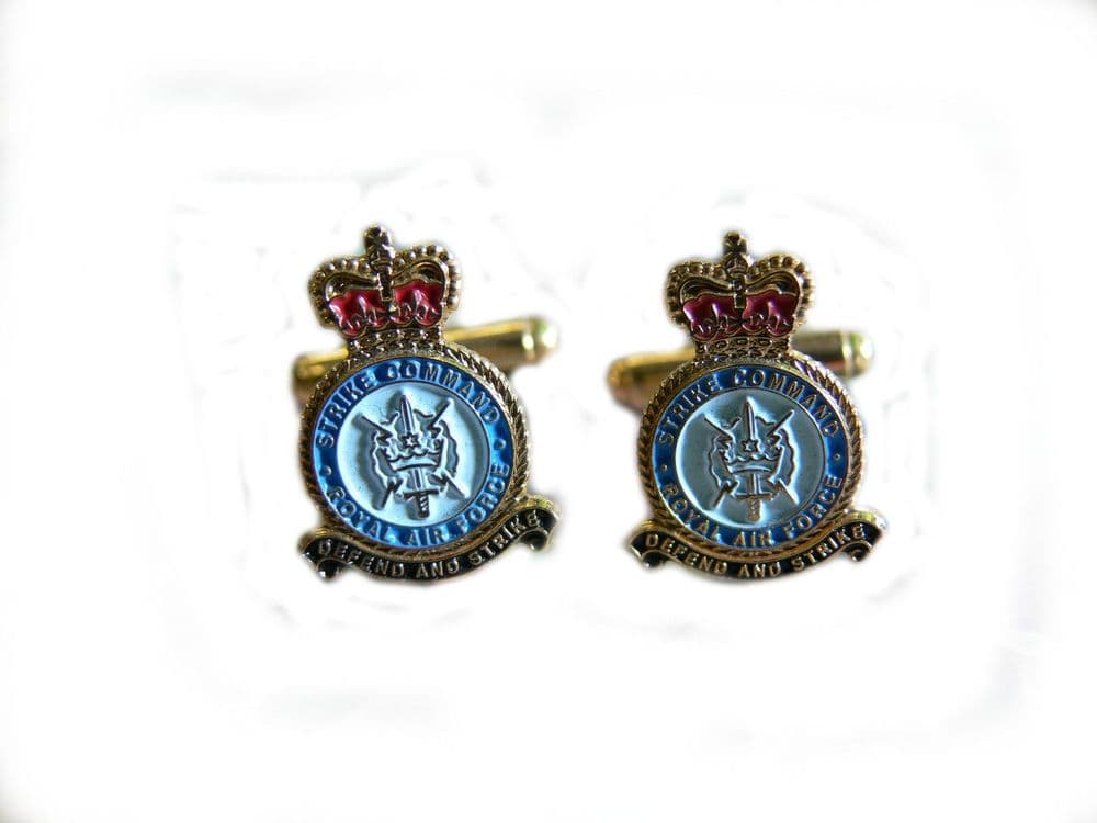 RAF Strike Command Royal Air force Cufflinks