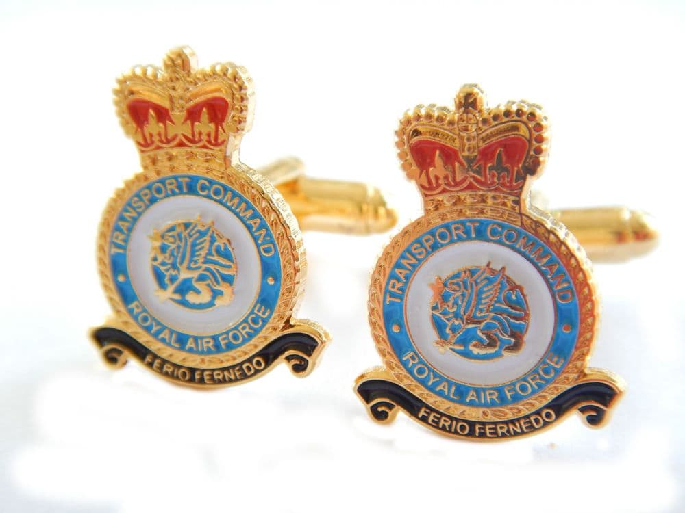 RAF Transport Command Royal Air Force Cufflinks