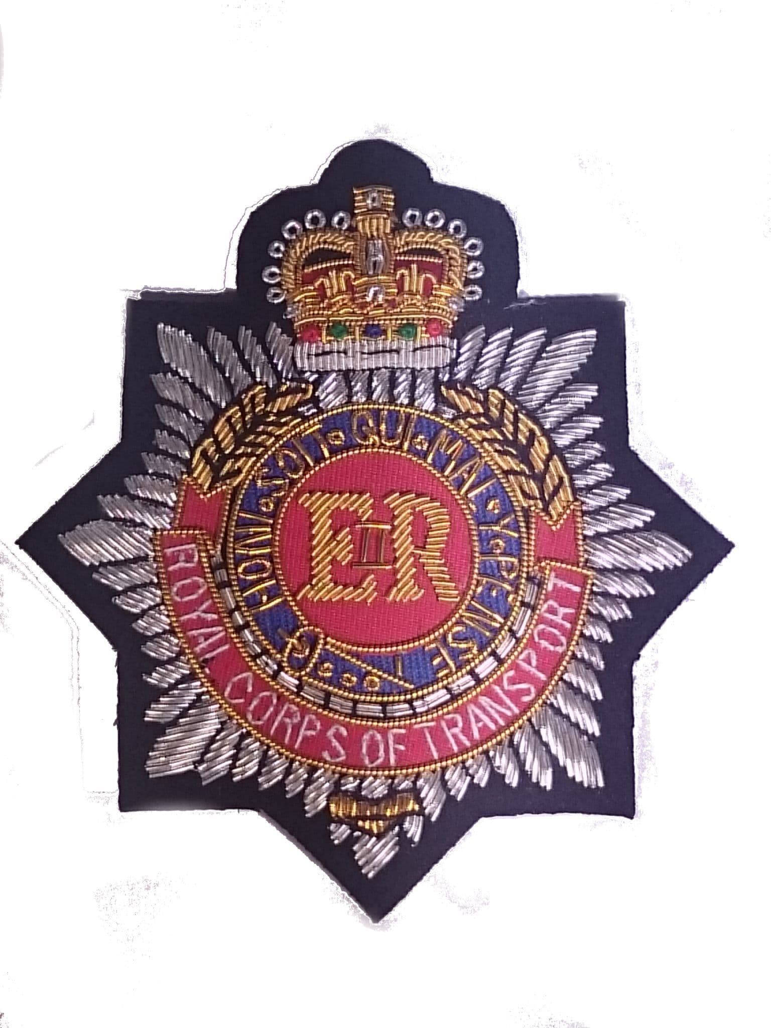RCT Royal Corps of Transport Regimental Military Blazer Badge