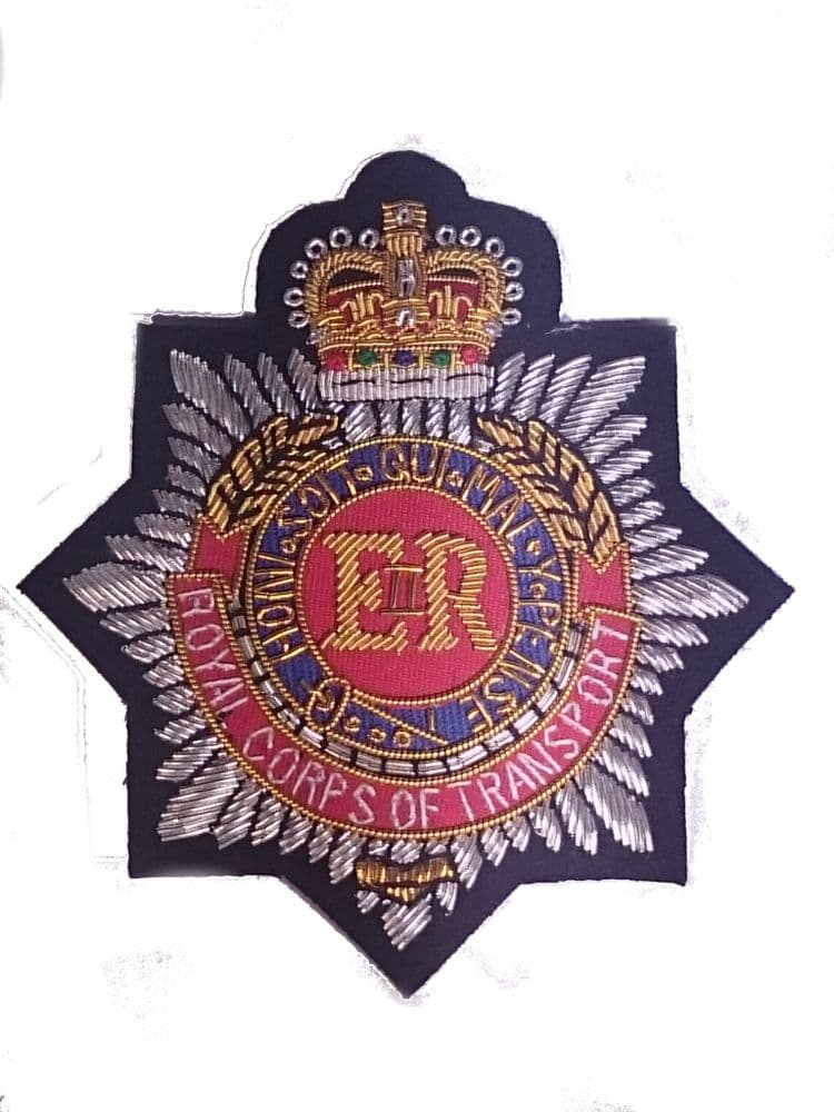 RCT Royal Corps of Transport Regimental Military Blazer Badge