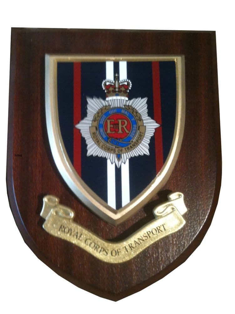 RCT Royal Corps of Transport Regimental Wall Plaque
