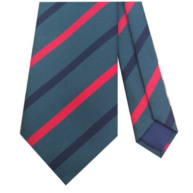 RGJ Royal Green Jackets Regimental Military Stripe Tie