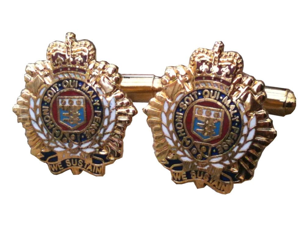RLC Royal Logistic Corps Regimental Military Cufflinks