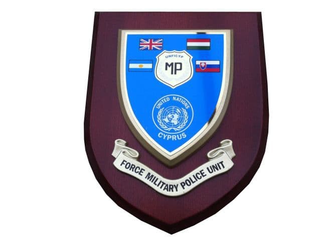 RMP Royal Military Police Force Unit Cyprus Regiment Wall Plaque