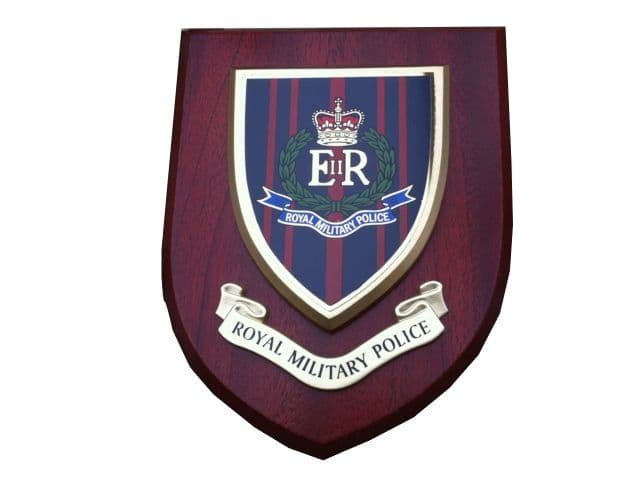 RMP Royal Military Police Regimental Military Wall Plaque