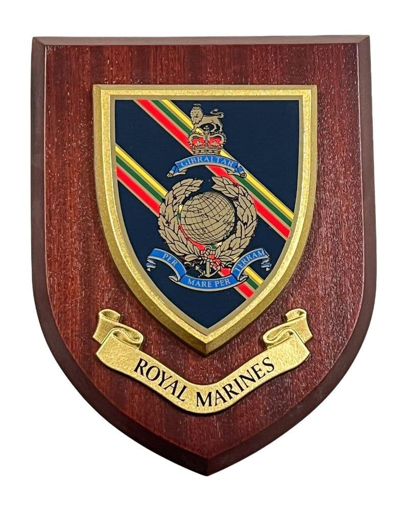 Royal Marines Commando Military Wall Plaque Shield