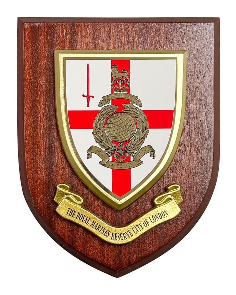 Royal Marines Reserve City of London Military Wall Plaque Shield
