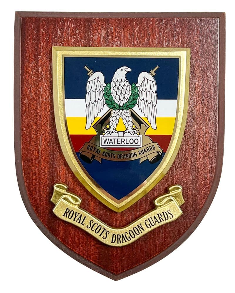 Royal Scots Dragoon Guards Military Wall Plaque V2
