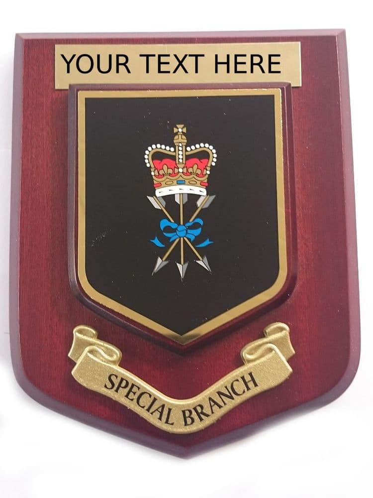Special Branch Personalised Police Force Wall Plaque 4