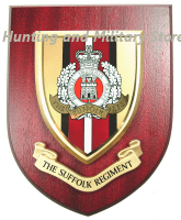 Suffolk Regiment Military Wall Plaque Shield
