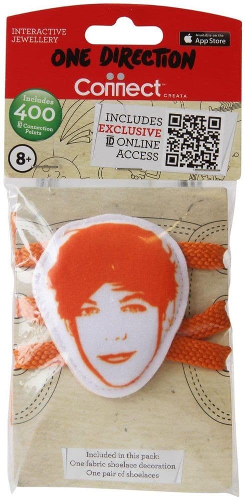 One Direction Interactive Jewellery - Fabric Shoe Laces - Louis