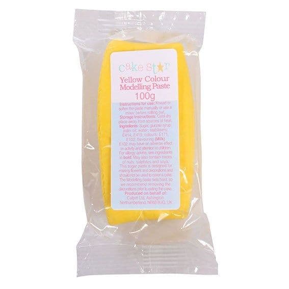 Cake Star Yellow Modelling Paste