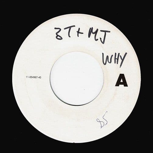 3T FEATURING MICHAEL JACKSON Why Vinyl Record 7 Inch Epic 1996 Promo