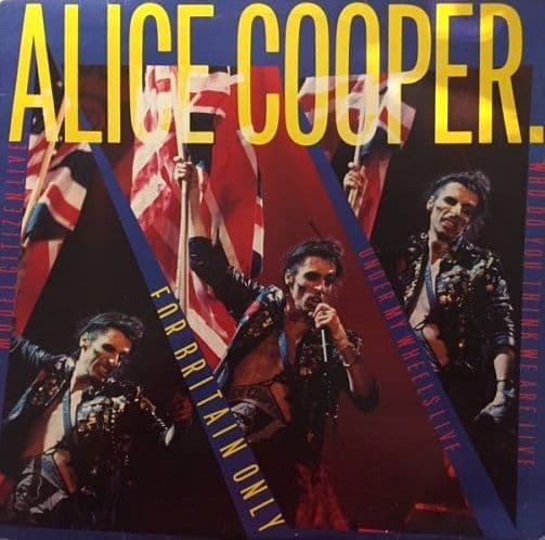 ALICE COOPER For Britain Only Vinyl Record 12 Inch Warner Bros 1982