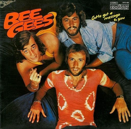 BEE GEES Gotta Get A Message To You Vinyl Record LP Contour 1974